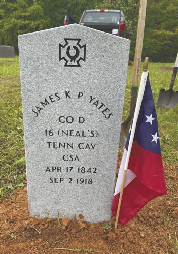 Military marker installed for Yates | Community | advocateanddemocrat.com