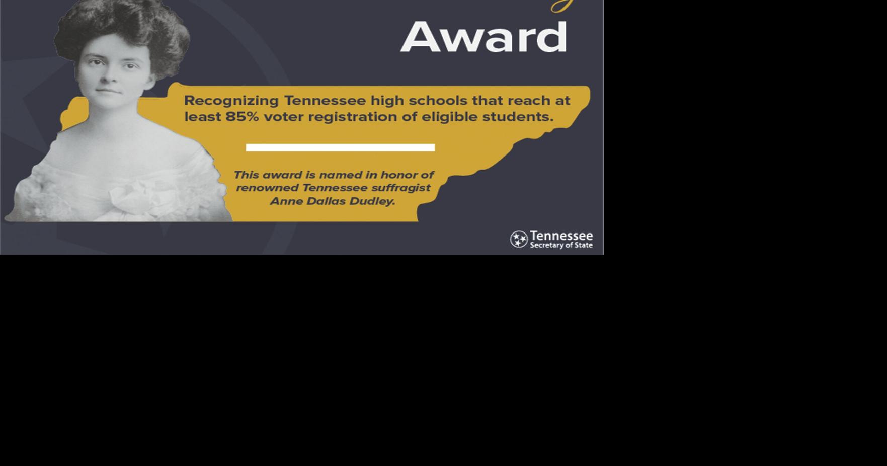 Anne Dallas Dudley Voter Registration Award winners announced | News ...