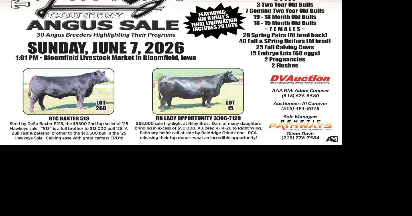 CONOVER AUCTION SERVICE - Ad from 2026-05-22