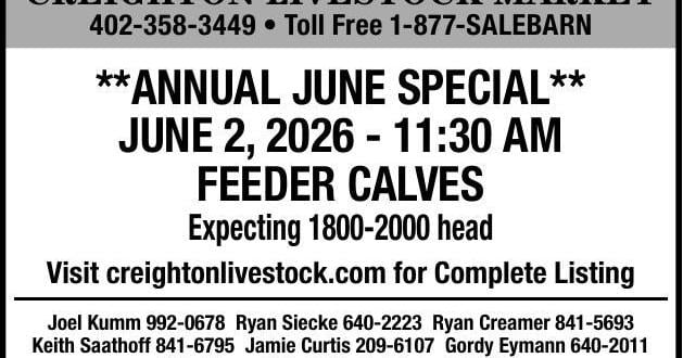 Creighton Livestock Market