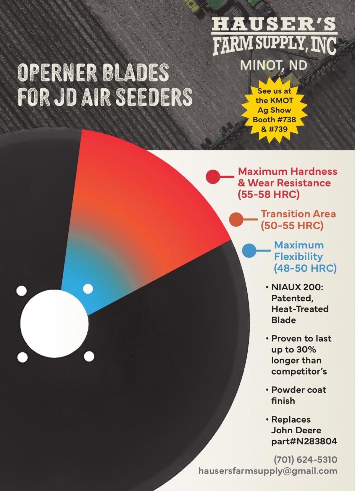 HAUSERS FARM SUPPLY - Ad from 2026-01-23