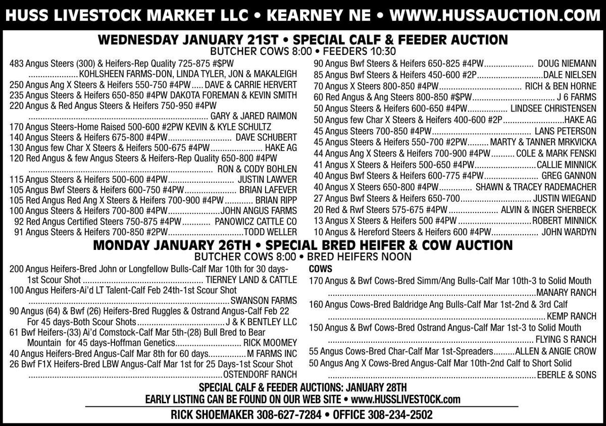 Huss Livestock Market