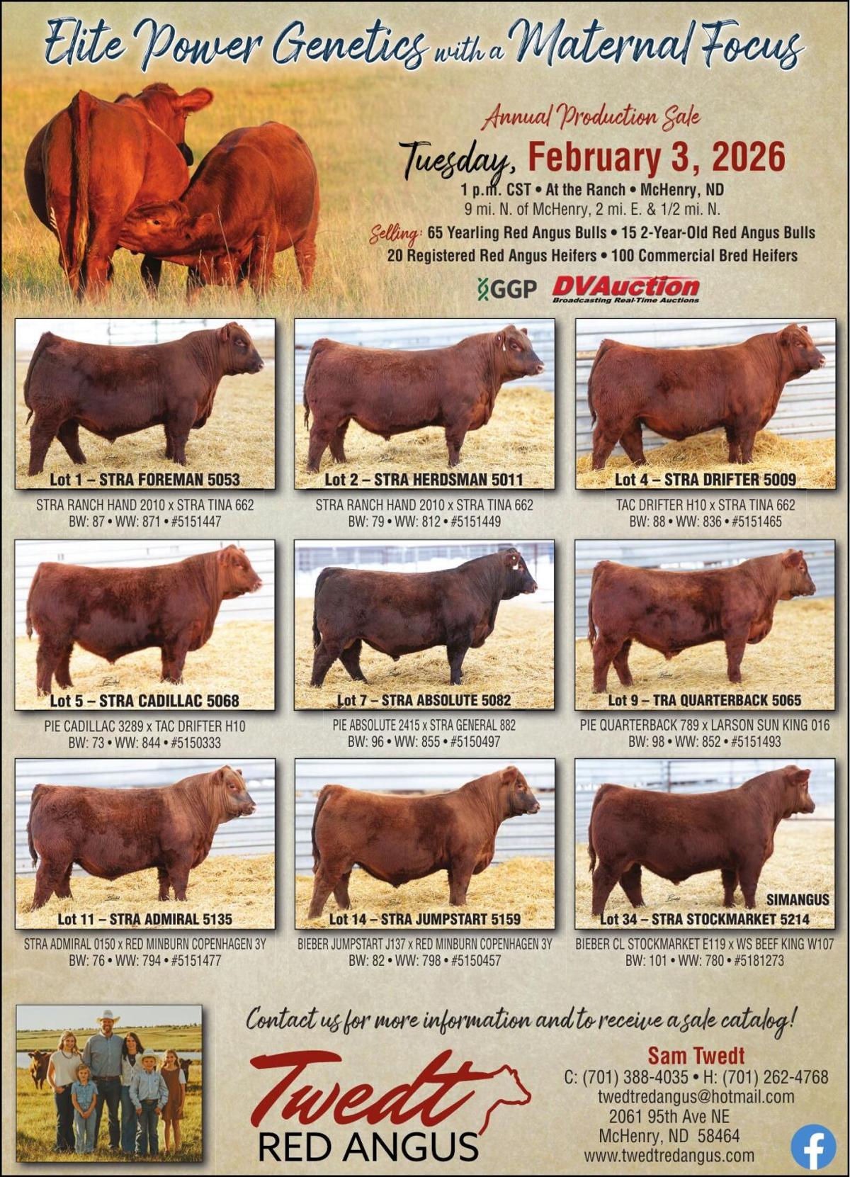 TWEDT RED ANGUS - Ad from 2026-01-23