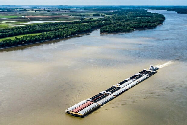 Mississippi River levels slow transport