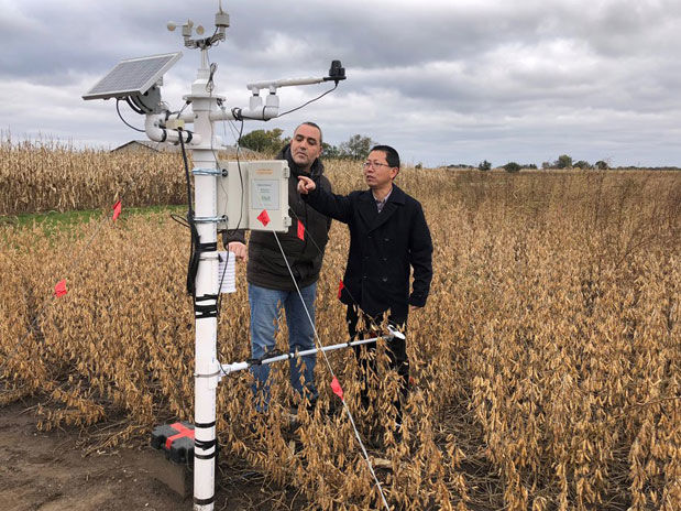 SDSU professors aim to better solar devices that gather field data SDSU professors aim to better solar devices that gather field data