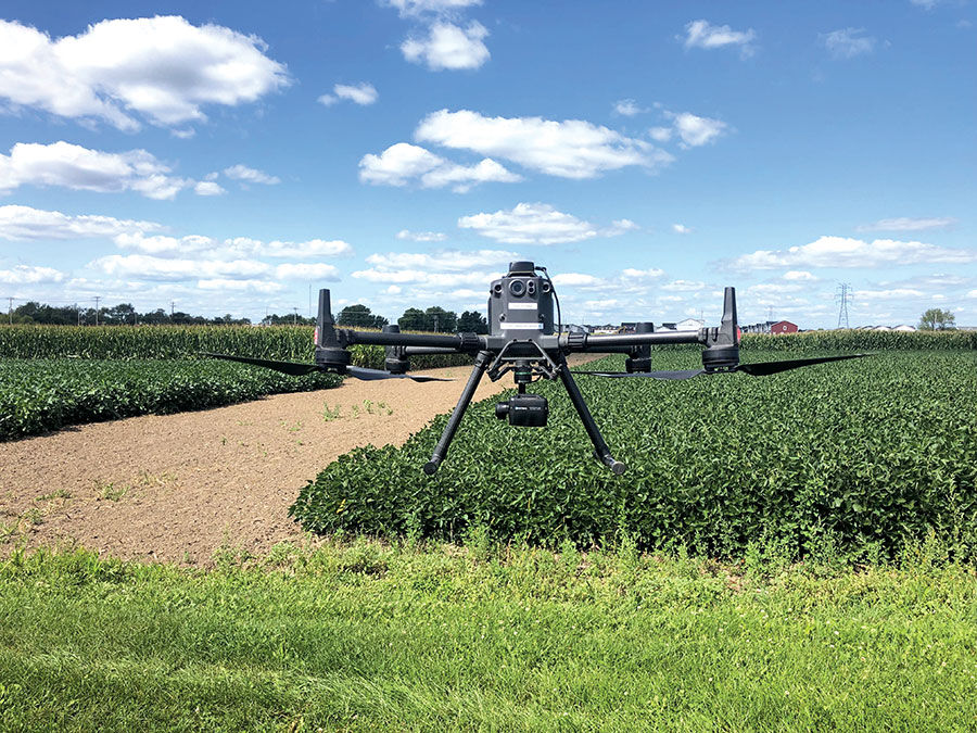 Prices fall for aerial ag technology