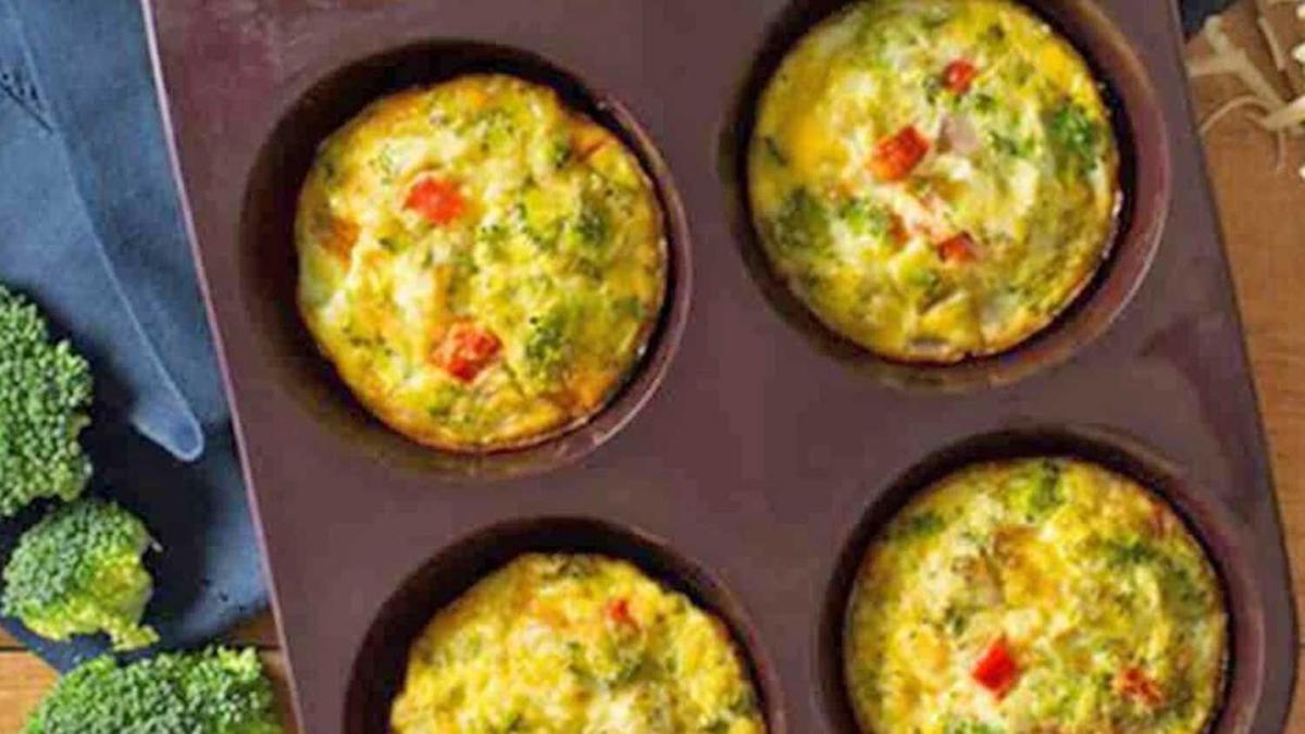Veggie & Cheddar Crustless Quich