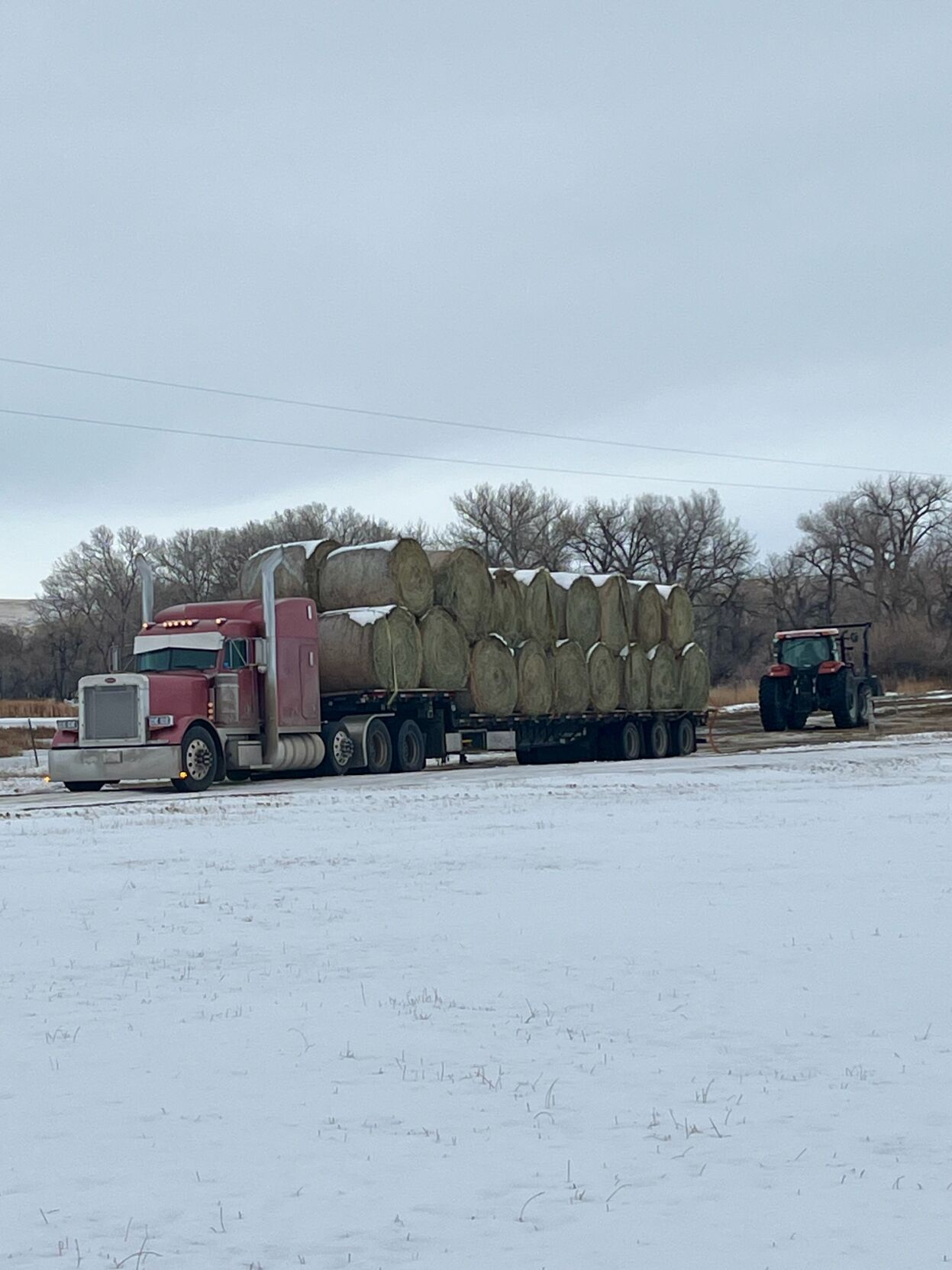 Brunner busy selling hay, waiting for calving