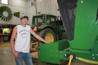 Farmer Chet Larson reaches out through social media