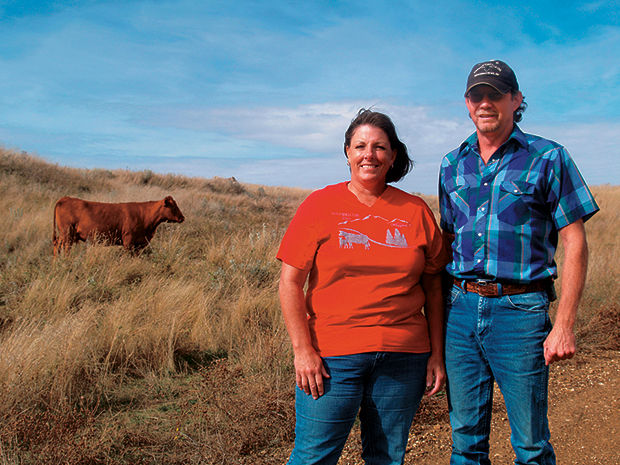 Pinnows busy shipping calves, moving cows to winter pasture