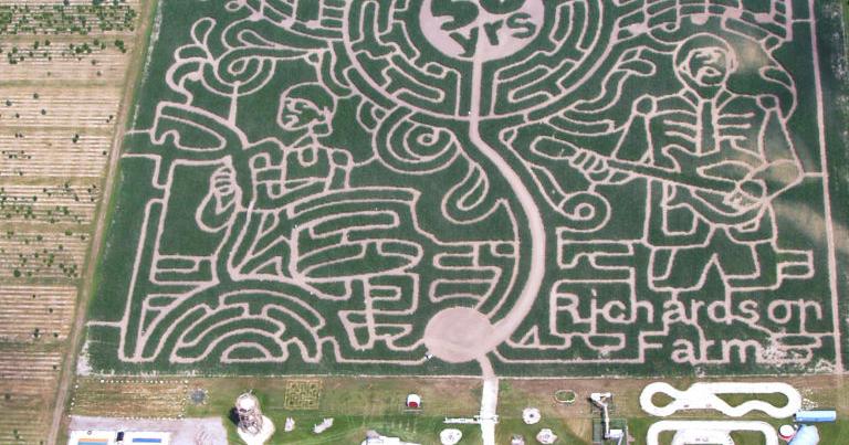 richardson corn maze