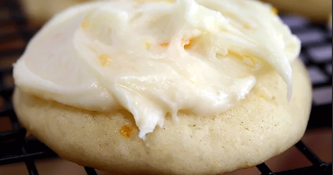 Frosted Orange Drop Cookies recipe