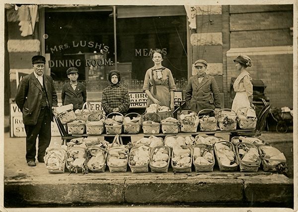 Thanksgiving in the 1890s