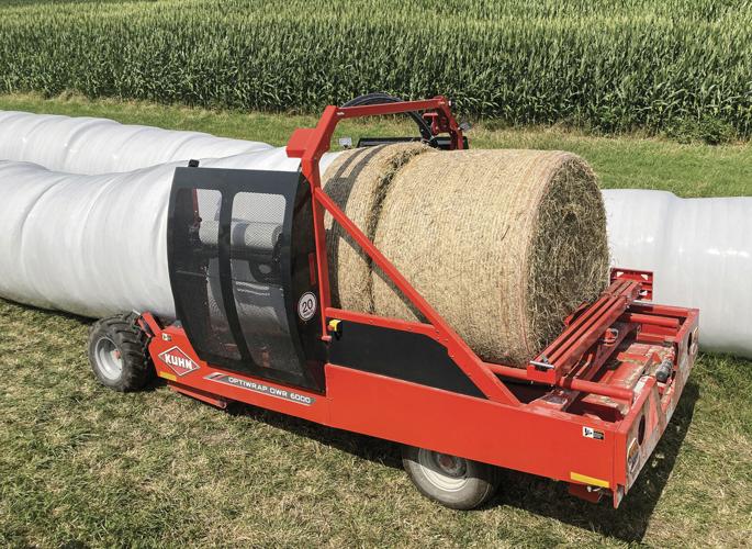 KUHN introduces inline wrapper, round baler