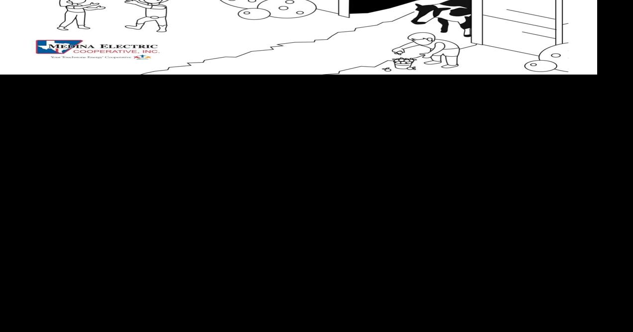 Farm safety coloring page