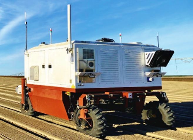 Robotic weeder uses artificial intelligence, lasers