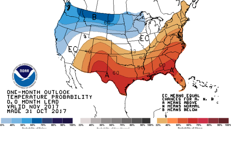 November weather looks normal for western Corn Belt