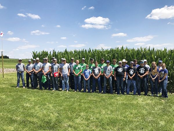 Youth learn crop scouting skills