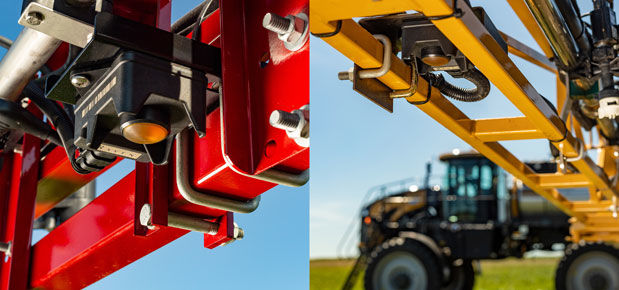 New sprayer boom control uses radar sensor