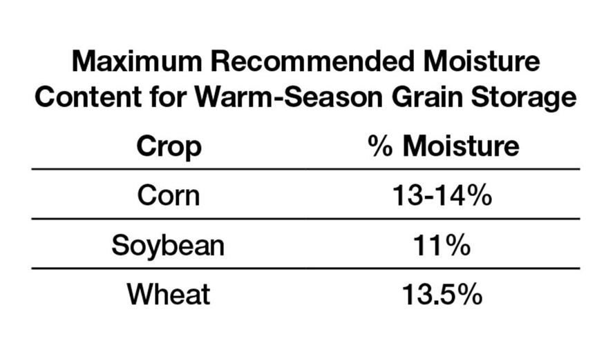 As temperatures swing, aim to keep stored grain cool