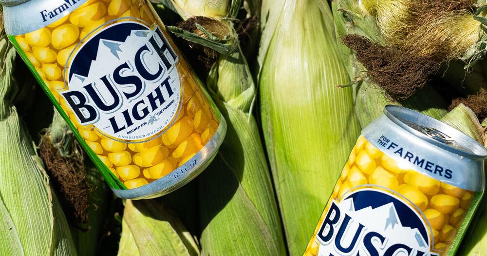 Busch Light Corn Cans support Farm Rescue