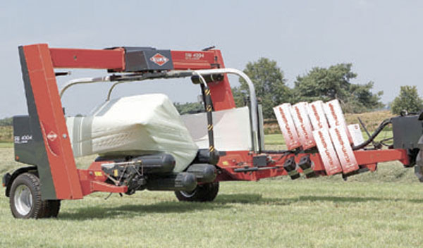 Kuhn Square Bale Wrapper