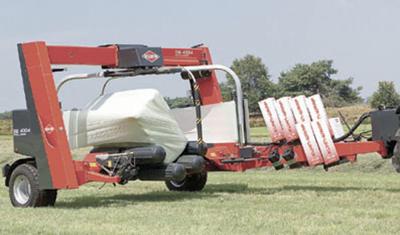 Kuhn Square Bale Wrapper