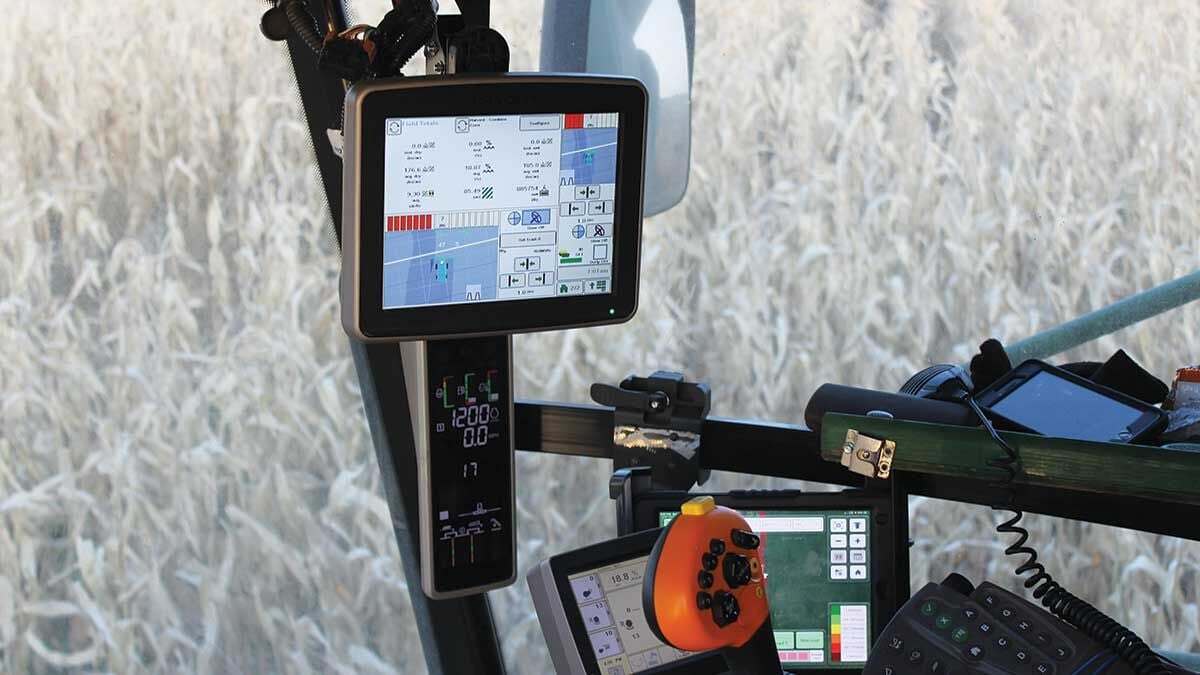 Monitors, sensors and scales key to harvest