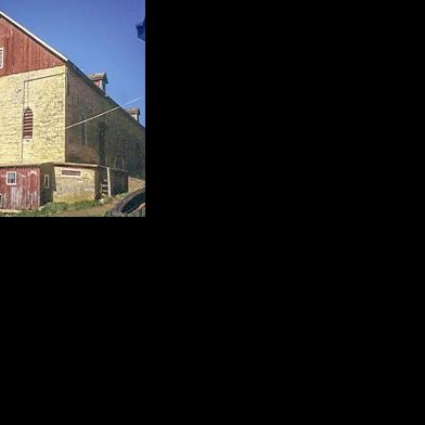 Rare limestone barn built in 1881