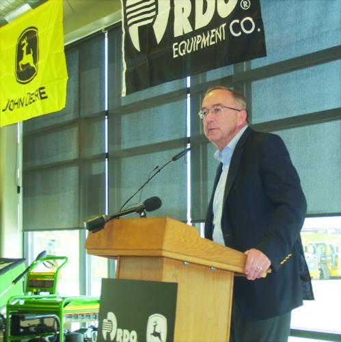Celebrating 175 years: John Deere CEO visits dealership