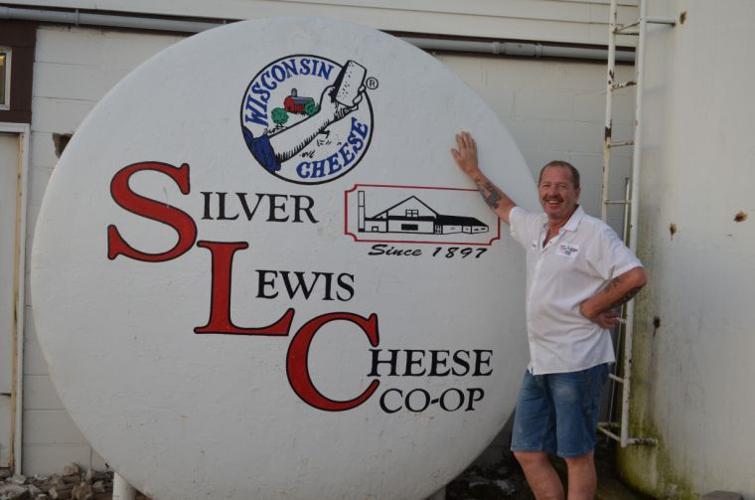 Silver Lewis Cheese Co-op, building by Brick. . . and Muenster
