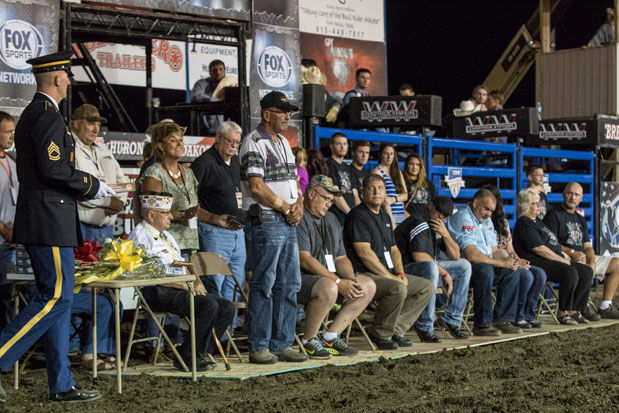Veterans honored in Bull Bash tradition