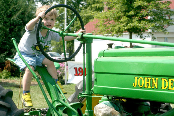 Driving just another farm chore, even at age 8