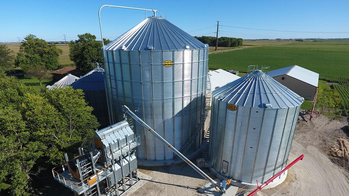 Farmer builds grain system with limited contact | State & Regional ...