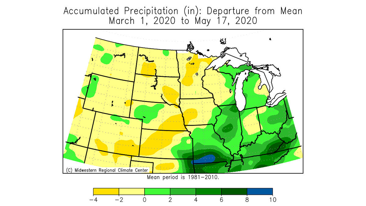 Flood patterns change across Midwest this spring