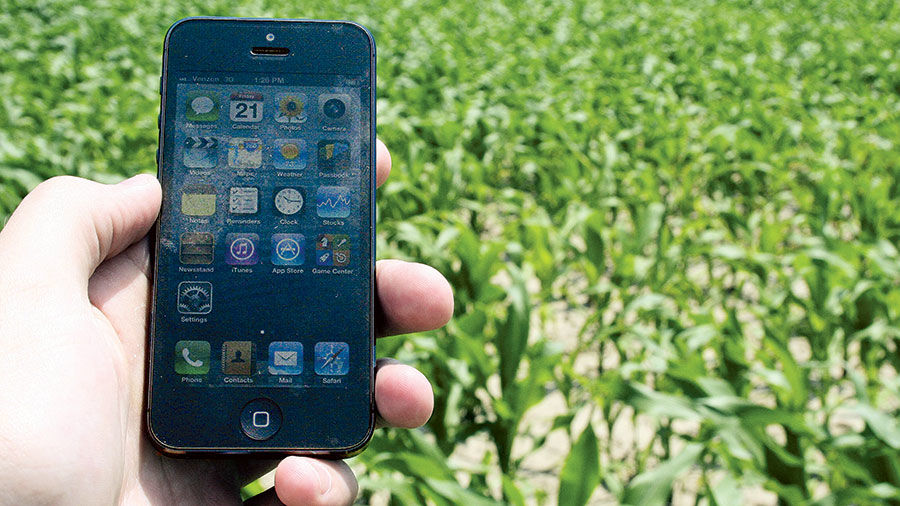 Apps provide on-the-spot help with yields, forecasting