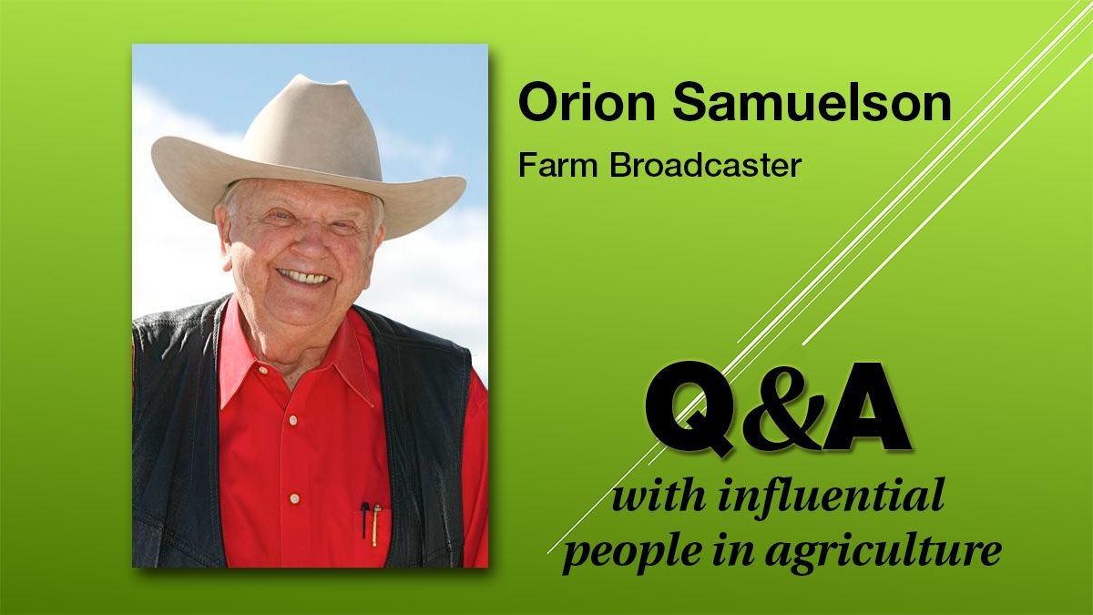 Legendary farm broadcaster pushes for positivity in ag