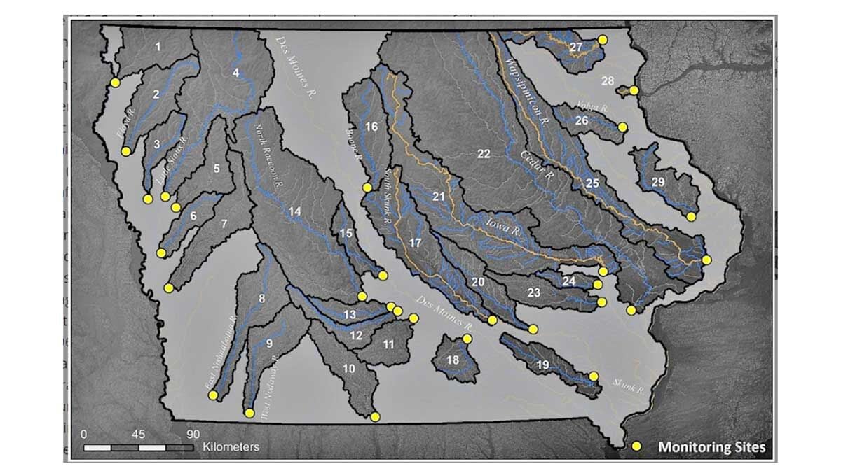 Weather variability impedes Iowa water quality tracking