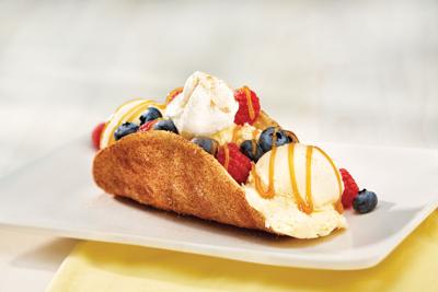 Ice Cream Sundae Tacos recipe