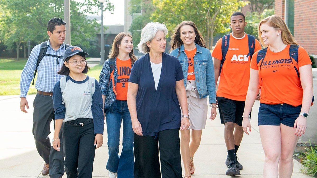 Inspired student became inspiring ag dean