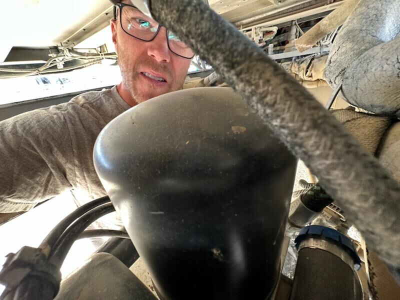 Heat, equipment breakdowns a challenge at Upham-Keane farm