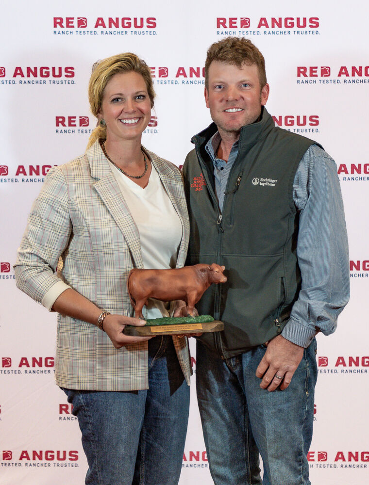 Weber Land & Cattle named Red Angus Breeder of the Year