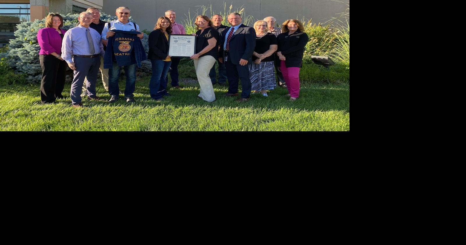 Beatrice FFA Chapter, first FFA chapter in the state, renewed charter ...