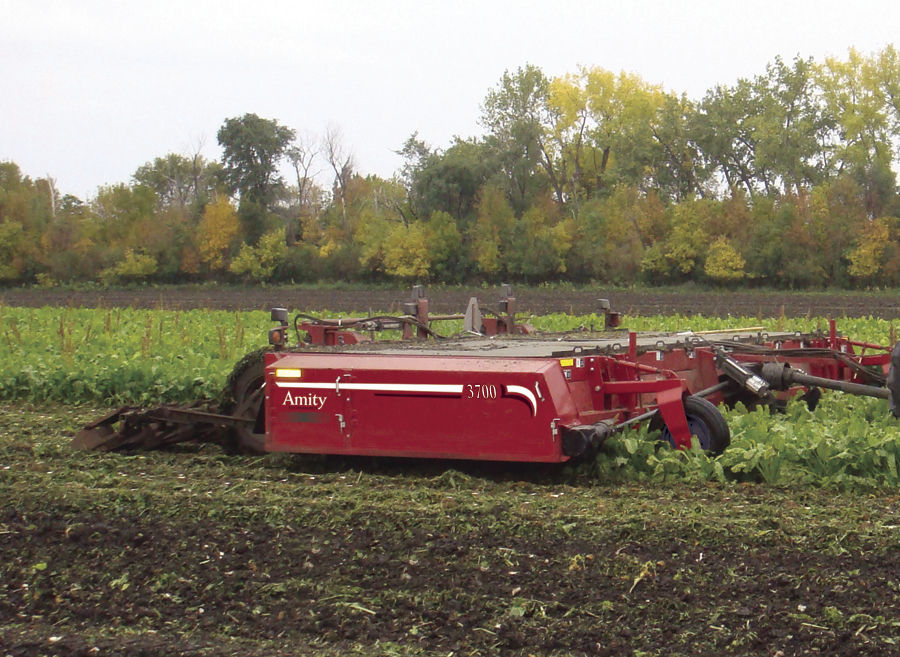 New technology in defoliation improves sugarbeet production