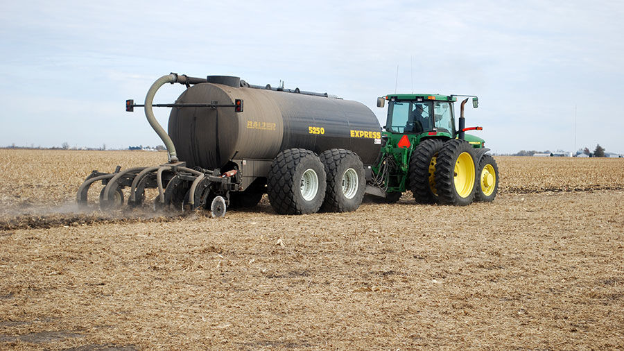 Manure application tips for wet weather