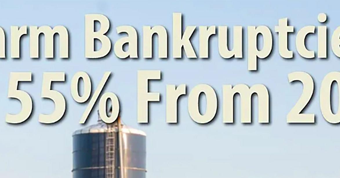Farm credit worsens, bankruptcies increase