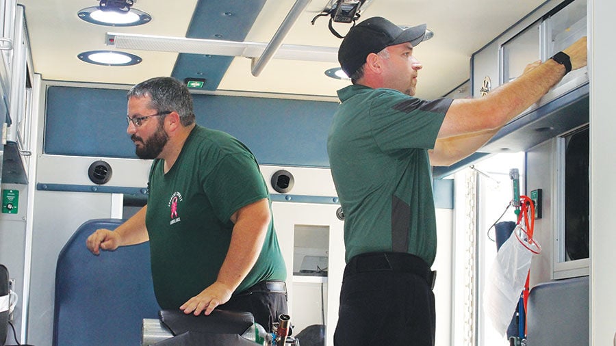 Rural ambulance service faces some unusual challenges