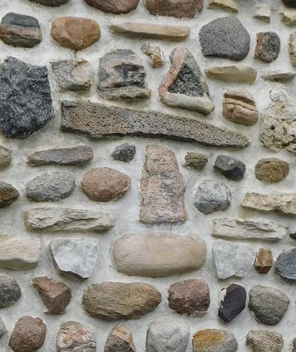 Field stone houses make for hometown charm
