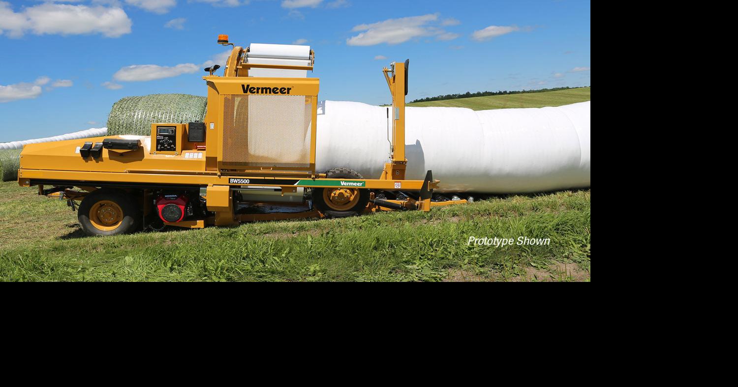 New Vermeer inline bale wrapper built for speed