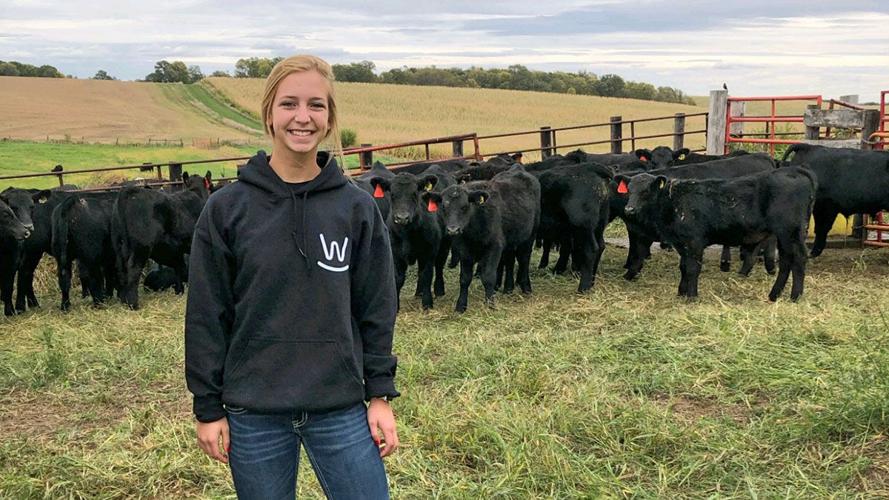 Student stays busy with school, sports and farm work